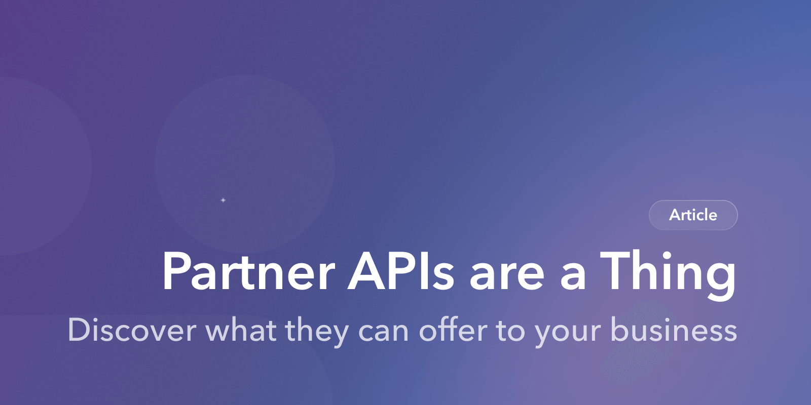 The Hidden Value of Partner APIs · Bump.sh