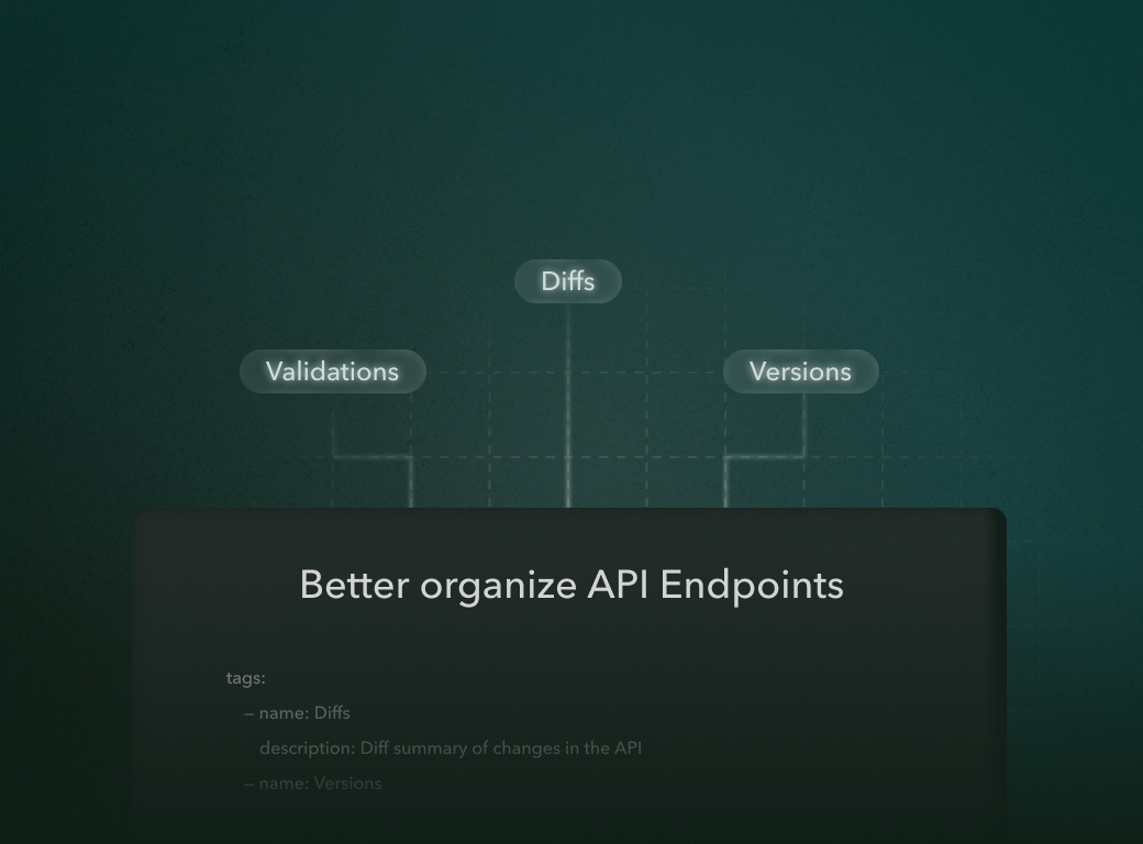 Using OpenAPI and AsyncAPI Tags to Better Organize API Endpoints · Bump.sh