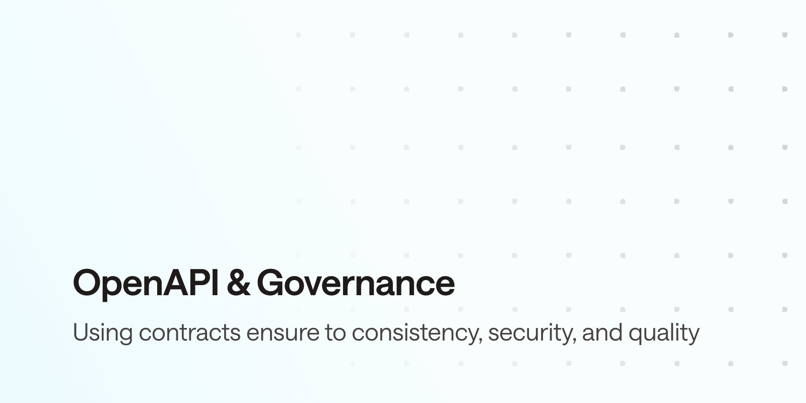 Leveraging the OpenAPI Specification for API Governance · Bump.sh